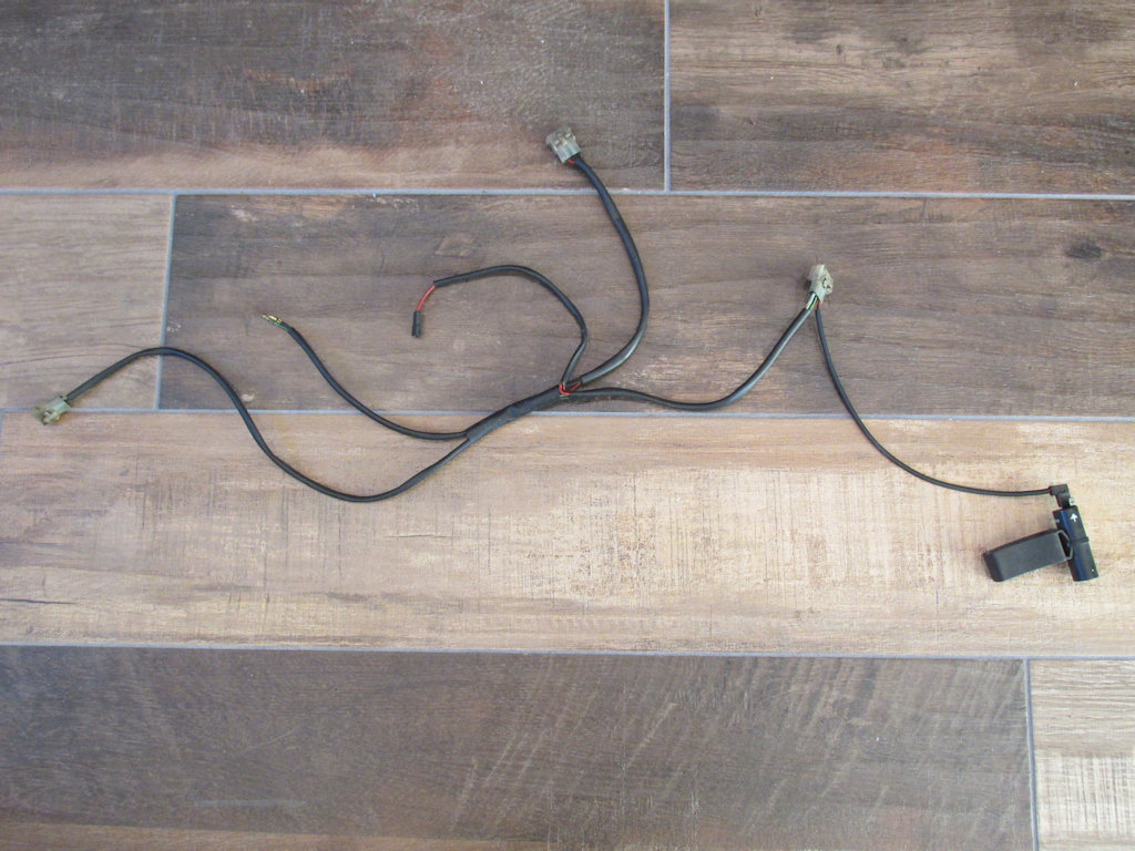 Wiring sub-harness: 350 NTX and 650 NTX Motoplat electronic ignition ...